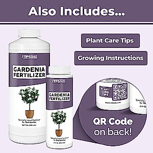 Gardenia Fertilizer for Gardenias, Camellia and Rhododendron Plants, Flowering Liquid Plant Food 8 oz (250mL)