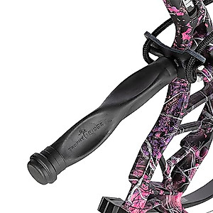 Bear Archery Legit Ready to Hunt Compound Bow Package for Adults & Youth, Left Hand, Muddy