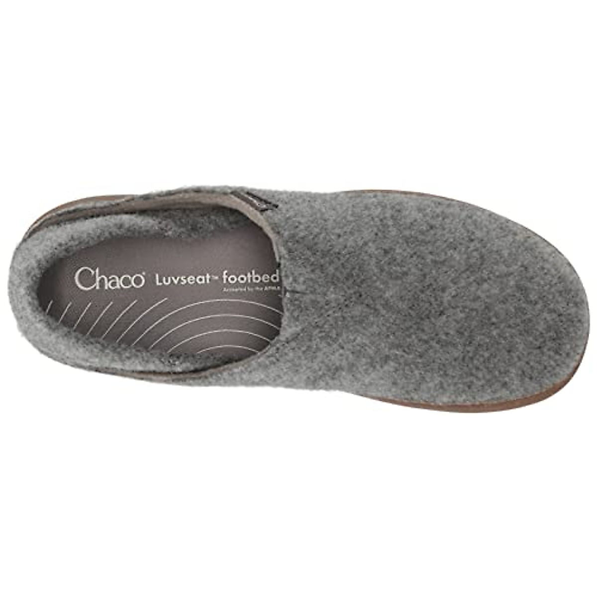Chaco Women's Revel Moccasin, Gray, 8