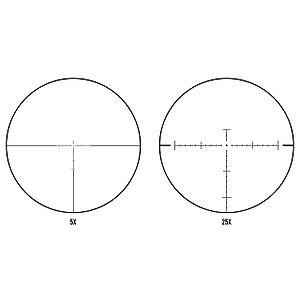 Monstrum G3 5-25x50 First Focal Plane FFP Rifle Scope with Illuminated MOA Reticle | ME308 Extended Series Offset Scope Mount | Bundle