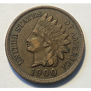 1900 P Indian Head Penny Cent Condition Extremely Fine Details