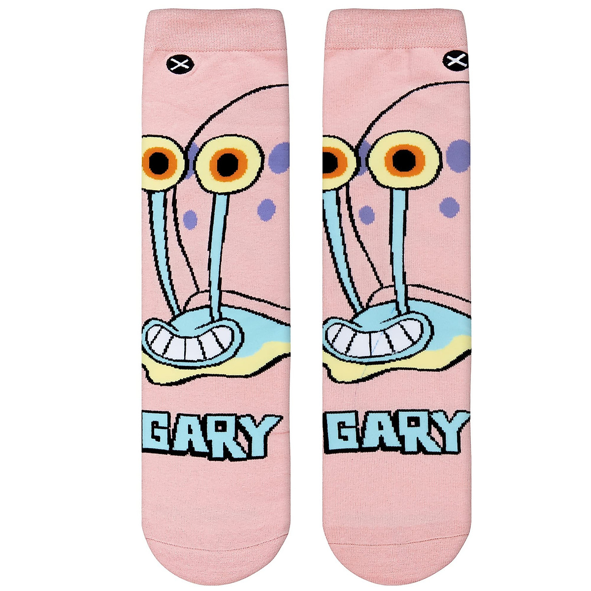 Odd Sox, Gary The Snail Nickelodeon SpongeBob Cartoon, Fun Cute Socks for Women, 5-10