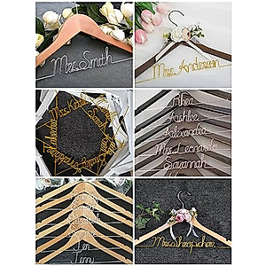 Bride hanger, wedding hanger, personalized bride hanger, lady hanger, custom hanger, honor maid, bridesmaid, doctor, doctor graduation dress hanger