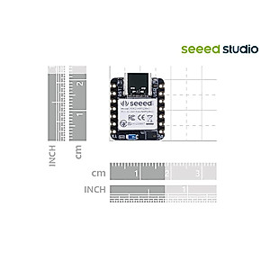 Seeed Studio XIAO nRF52840 Sense - Supports Arduino/CircuitPython - Bluetooth5.0 NFC with Onboard Antenna, MCU with 6-axis IMU Works with Amazon Sidewalk.
