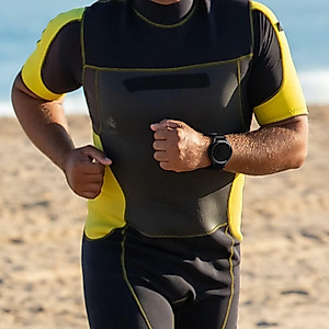 Nereides Band Compatible with Samsung Galaxy Watch 7 6 5 4 40mm 44mm/ Watch 6 4 Classic/Watch 5 Pro/Watch 3 Classic 41mm/Active 2, 20mm Nylon Replacement Sports Strap for Men Women(Black,L)