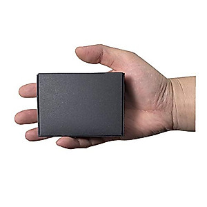 30 Pieces 3.1x2.3x0.8 inch Mini Crafts Small Cardboard Gift Boxes Kraft Paper Packing Boxes Cardboard Package Box Visit Card Handmade Party Kraft Paper Packaging Case