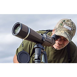 Bushnell Nitro 20-60x65 Spotting Scope, Hunting Spotting Scope, Long Range Spotting Scope, Fully Multi-Coated, ED Prime Objective, IPX7 Waterproof