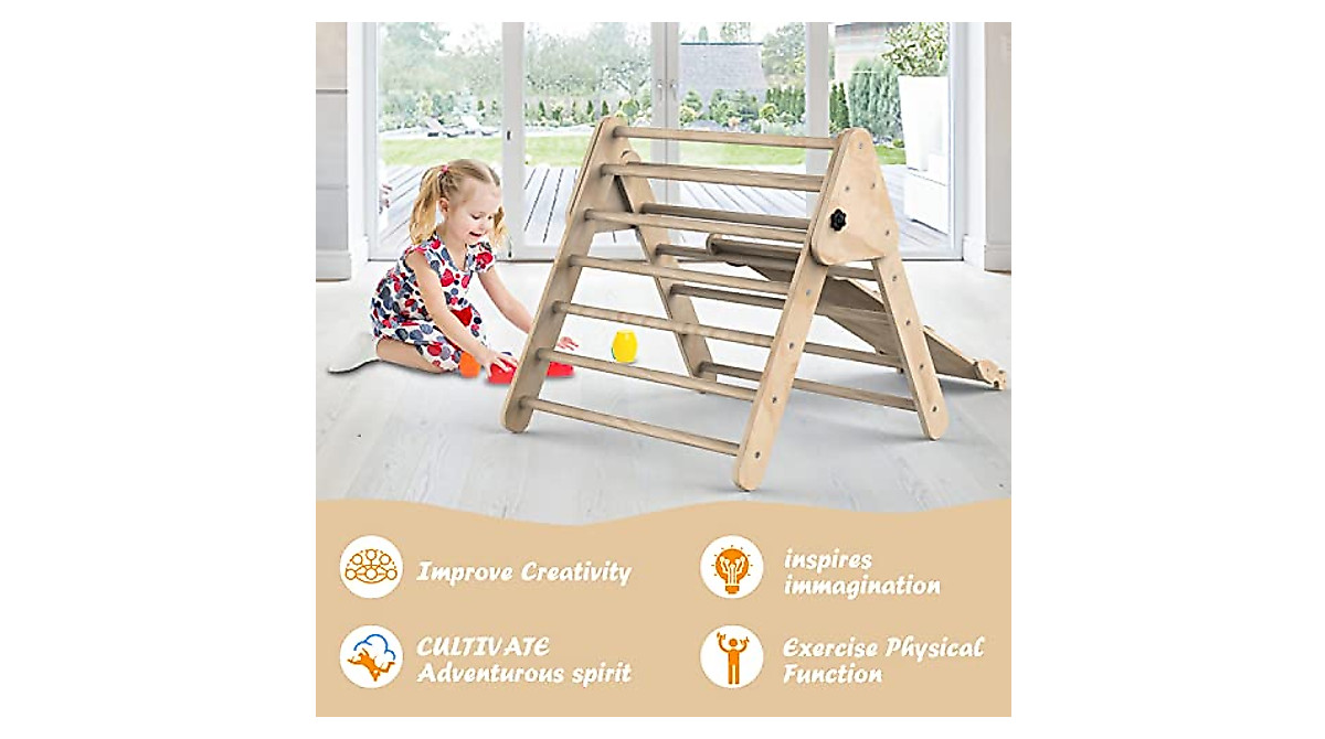 Baoniu Foldable Climbing Triangle Toys for Kids