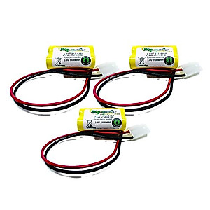3PC 100-003-A092 or 100003A092 Chloride/Lightguard Replacement Battery