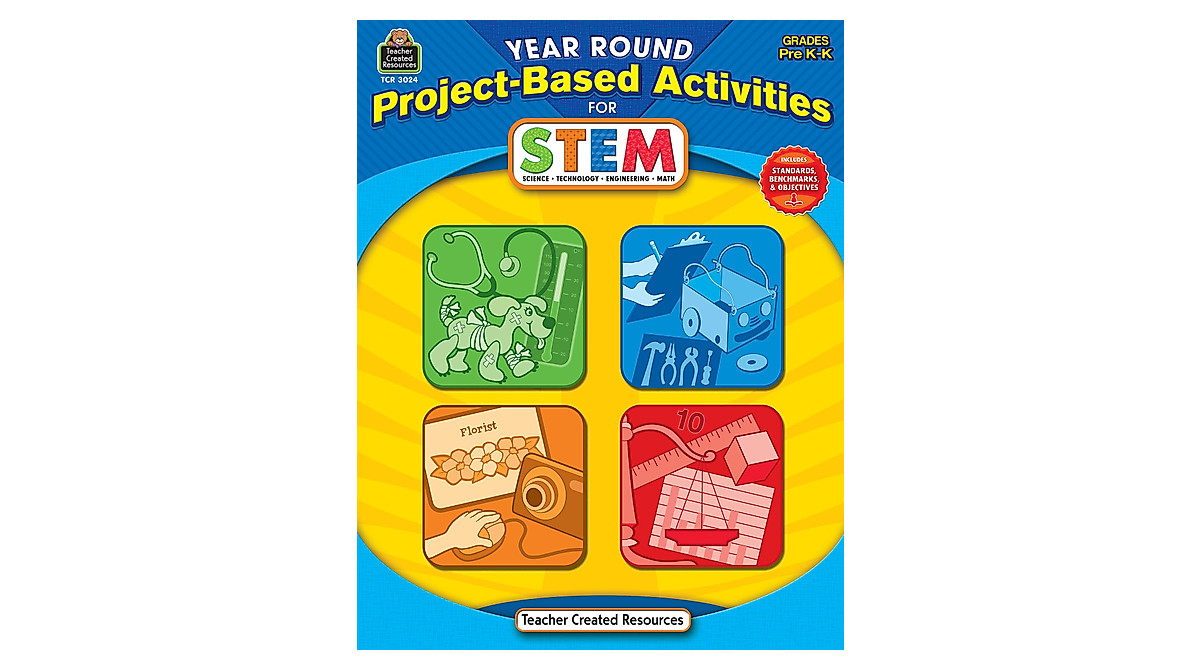 PreK STEM Workbook for Young Learners - Critical Thinking & Creativity