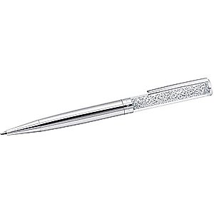Crystalline Ballpoint Pen, Chrome Plated
