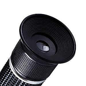 DANOPLUS Honey Moisture 58~90% Brix Refractometer with ATC, Handheld High Measuring Range Sugar Content, Honey, Jelly, Jam and Syrup