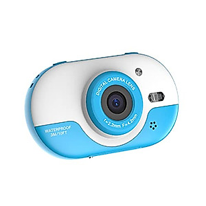 MEENE Children Digital Camera 8MP Kids Waterproof Camera with Front and Rear Dual Cameras HD Screen One-Click Photo/Video Self-Timer