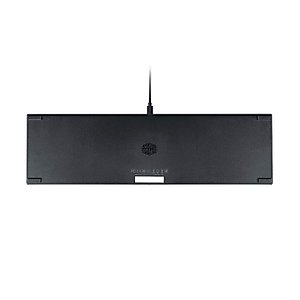 Cooler Master USB Type-C (Keyboard Side), USB 2.0 Type A (Computer Side) Sk-650-Gklr1-US SK650 Mechanical Keyboard with Cherry MX Low Profile Switches In Brushed Aluminum Design,BlacK Layout,Full