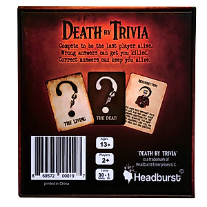 Death by Trivia - A Party Game with A Killer Twist