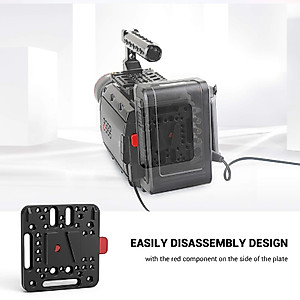 SmallRig V Mount Battery Plate, V-Lock Assembly Kit, Female V-Dock Male V-Lock Quick Release Plate – 1846C