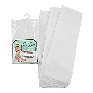 Dappi Diaper Doublers, White