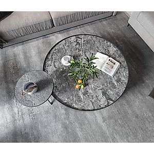 burgeliy Gray Marble Contact Paper Counter Top Covers Peel and Stick Wallpaper Self Adhesive Marble Paper for Countertops 15.7"×80" Waterproof Removable Thick Matte 3D Wallpaper for Bedroom Bathroom