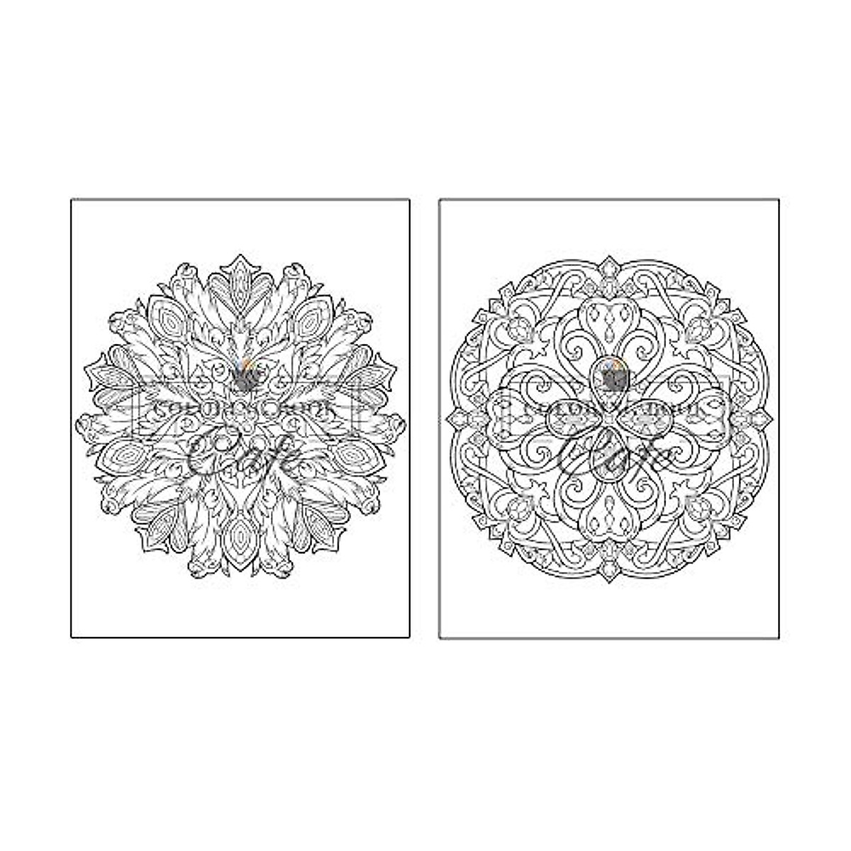125 Mandalas: An Adult Coloring Book Featuring 125 of the World’s Most Beautiful Mandalas for Stress Relief and Relaxation (Mandala Coloring Books)