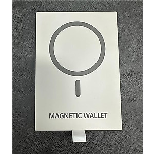 TopMade 2-in-1 MagSafe Wallet Stand, for iPhone Wallet with ID Window, Strongest Magnetic Wallet for iPhone 15/14/13/12 Series, Not for 13/12 Mini, 10 Card Holder, RFID Blocking, Vegan Leather, Black