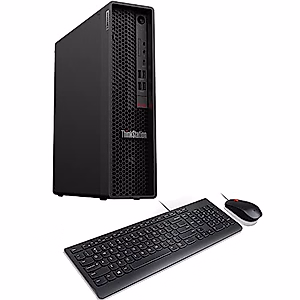 Lenovo ThinkStation P340 SFF Home & Business Mini Desktop (Intel i5-10500 6-Core, 16GB RAM, 1TB PCIe SSD + 2TB HDD (3.5), Intel UHD 630, USB 3.2, Display Port, Win 11 Pro) Refurbished (Renewed)
