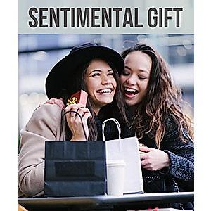 Friendship Necklace Infinity Beyond Pendant Gift card Family Friends Jewelry Love for Her Silver toned, Metal