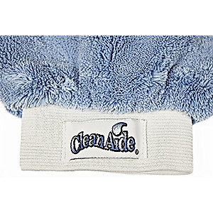 CleanAide Microfiber Terry Weave Mitt with Thumb and Elastic Wrist Cuffs, Pack of 5