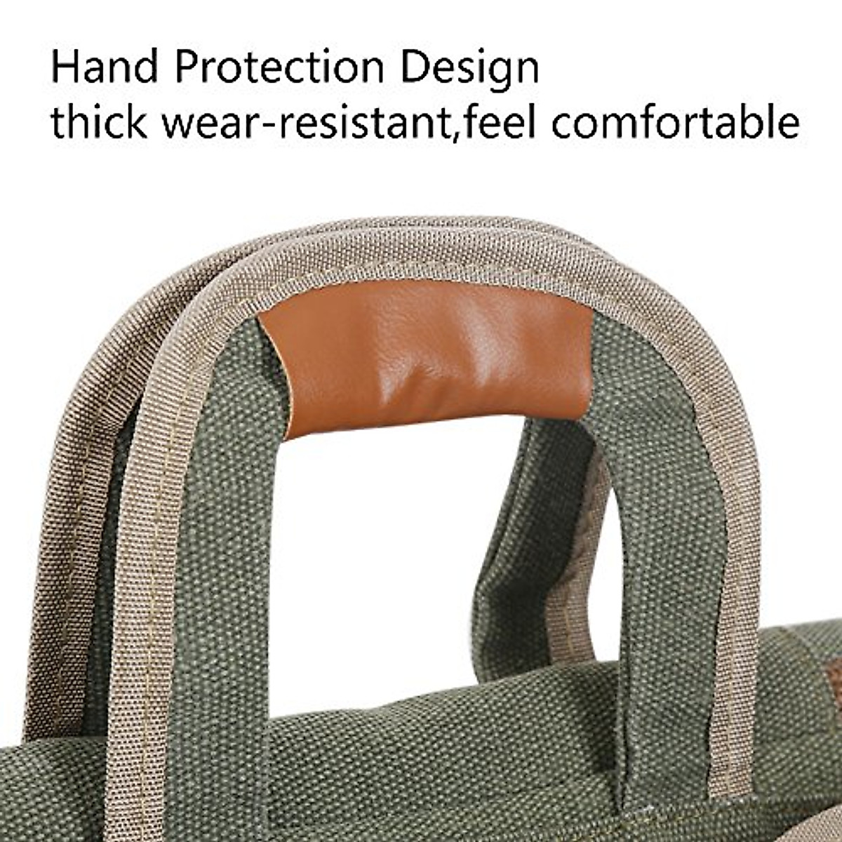 Tanchen 4K Canvas Artist Portfolio Carry Shoulder Bag Multifunctional Drawboard Bags for Drawing Sketching Painting (Army Green)