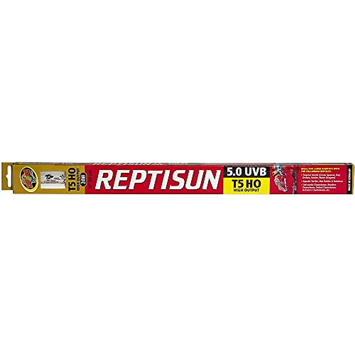Zoo Med Reptisun 5.0 T5-Ho Uvb Fluorescent Lamp - 24 w - 22"
