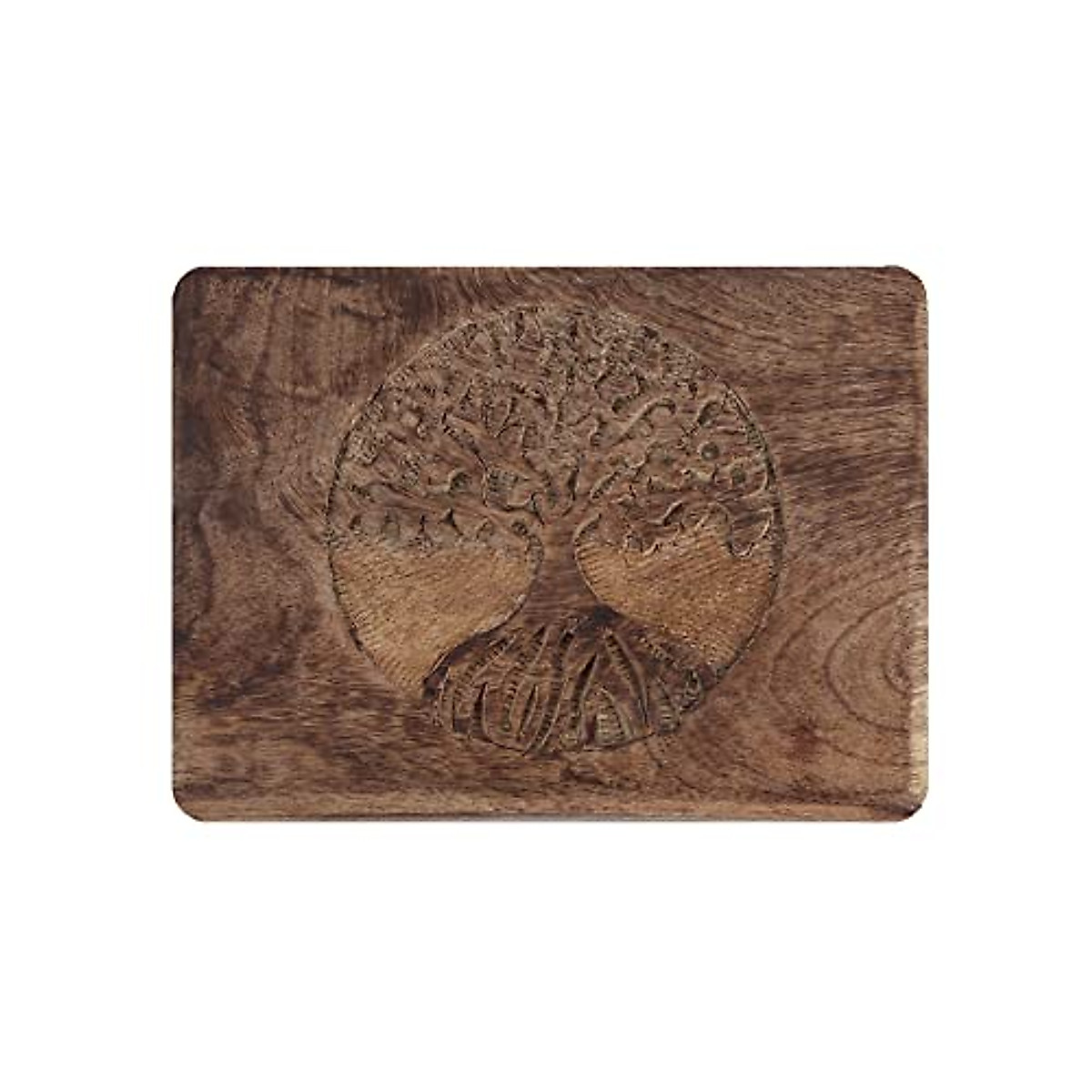 Li'Shay Wooden Trinket Keepsake Box with Tree of Life Design