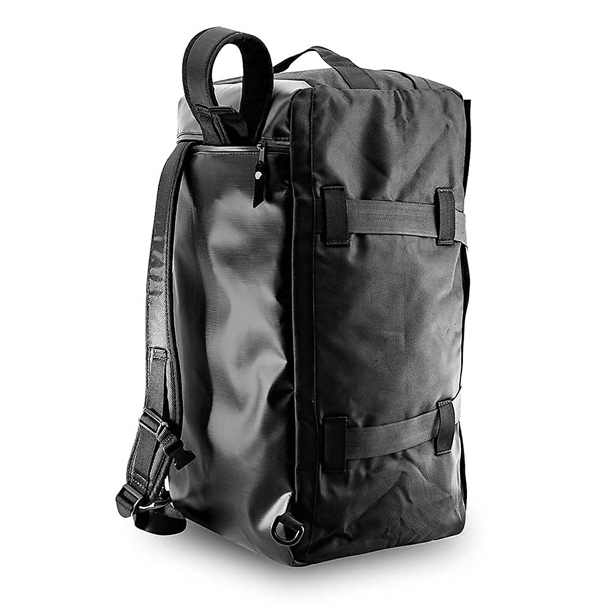 Skunk Hybrid Backpack/Duffle Black - Smell Proof - Water Resistant US PATENT NUMBER D819327