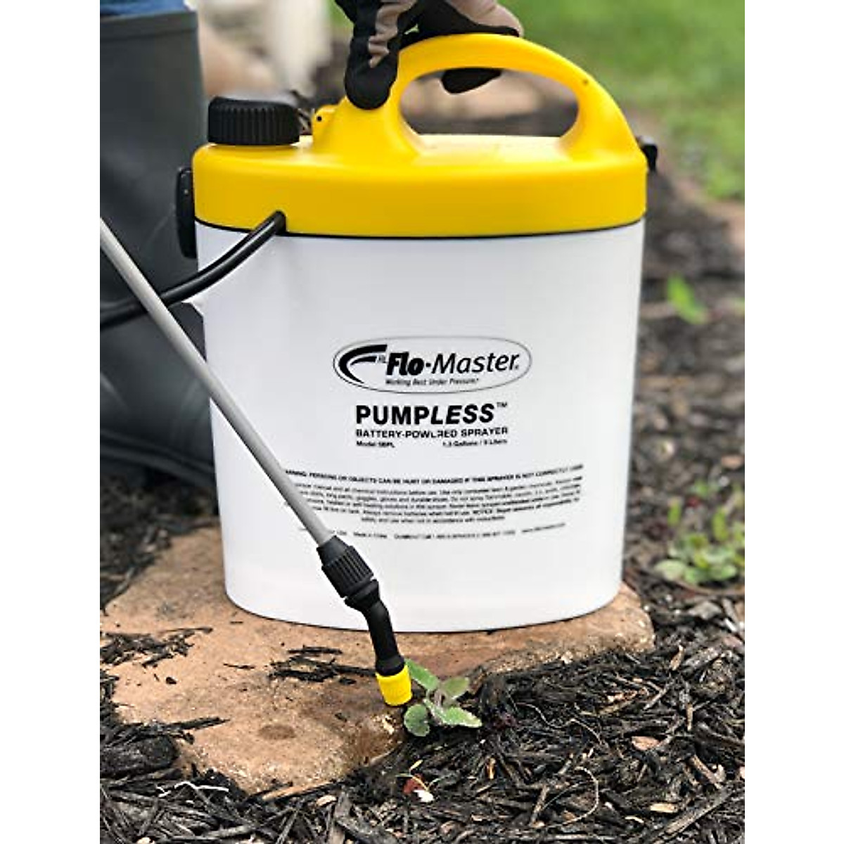 Pumpless Battery Powered Sprayer