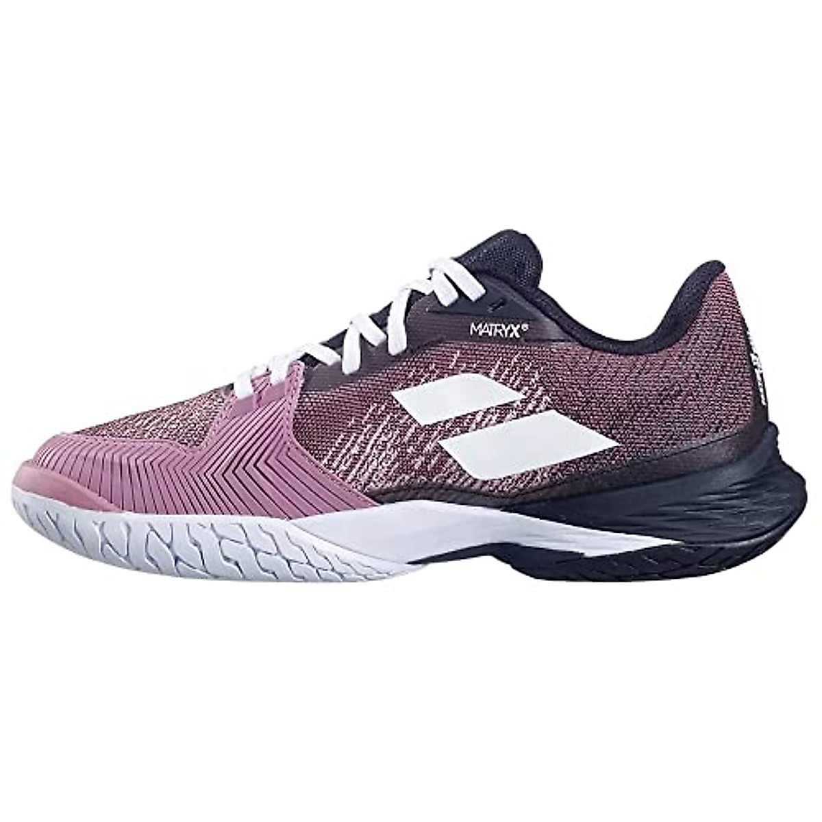 Babolat(バボラ) Women's Platform School Uniform Shoe, Pink, 23.5 cm