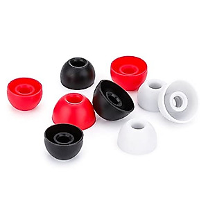 Xivip Replacement Earbuds Tips Silicone Eartips Compatible with Beats Fit Pro/Beats Studio Buds Ear Buds Tips, 3 Pairs, Size S/M/L