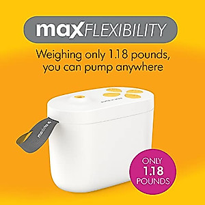 Medela Breast Pump, Pump in Style with MaxFlow, Electric Breastpump, Closed System, Portable