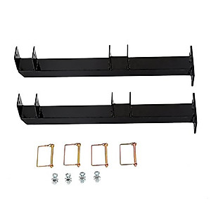 JMTAAT 2 Place Weeder Trimmer Weed-Eater Edgers Gas Racks Holders Hold Two Open Landscape Trailer