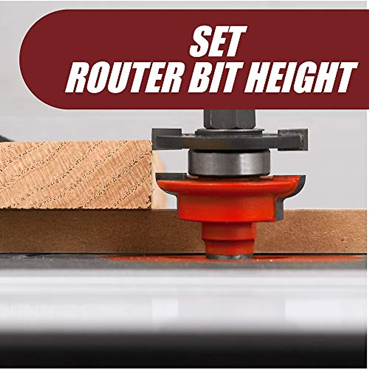 Fulton Rail Guide Coping Sled PRO For Cutting Profiles Into The End Grain Of Your Stock | Ideal for Cutting Precise Clean Joints for Cabinet Door and Drawer Fronts