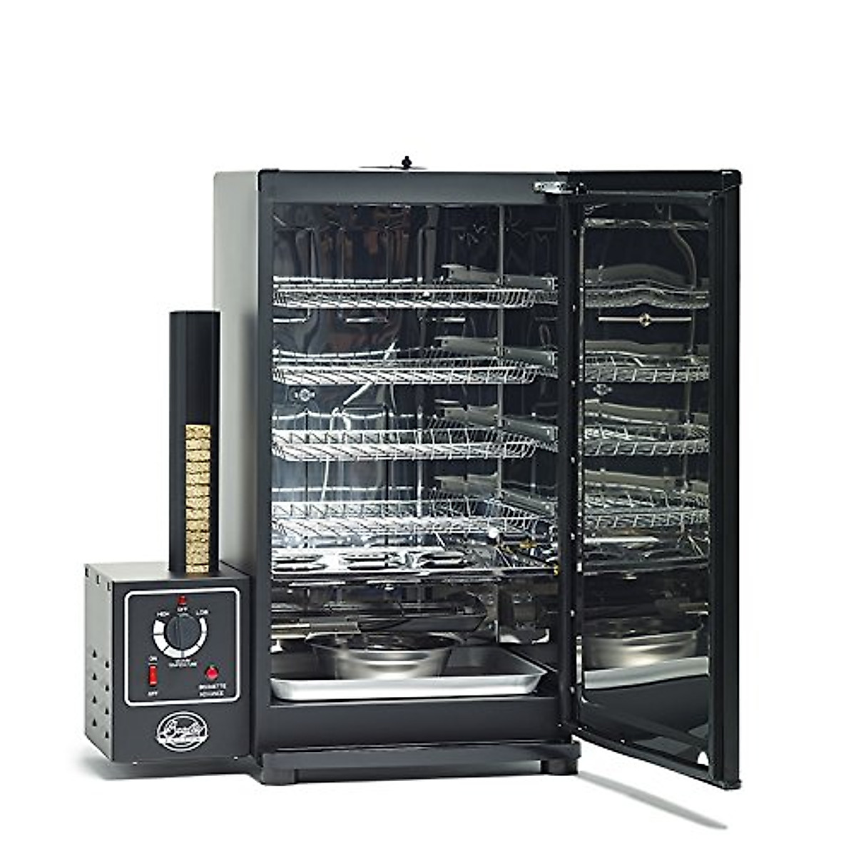 Bradley Smoker BS611 4-Rack Outdoor Electric Smoker, Natural Draft Smoker