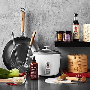 Sur La Table Carbon Steel Wok, Gray