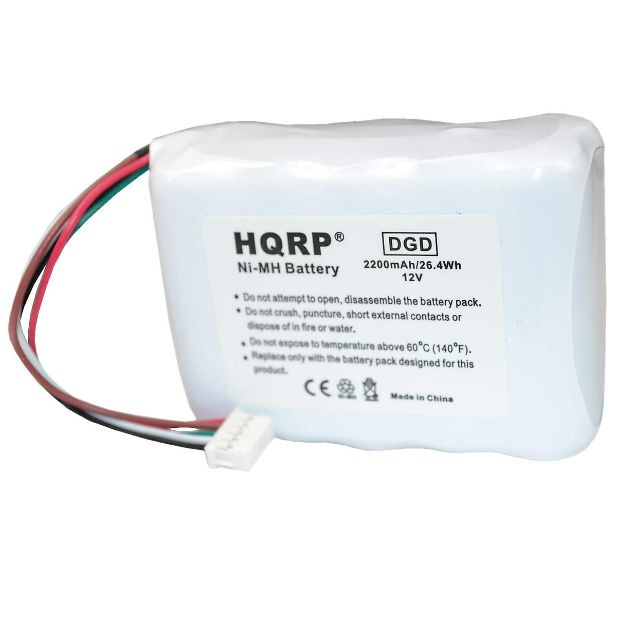 HQRP 2200mAh Battery Compatible with Logitech Squeezebox X-R0001, 930-000097, 930-000101, 930-000129, 830-000080, 830-000070 Radio