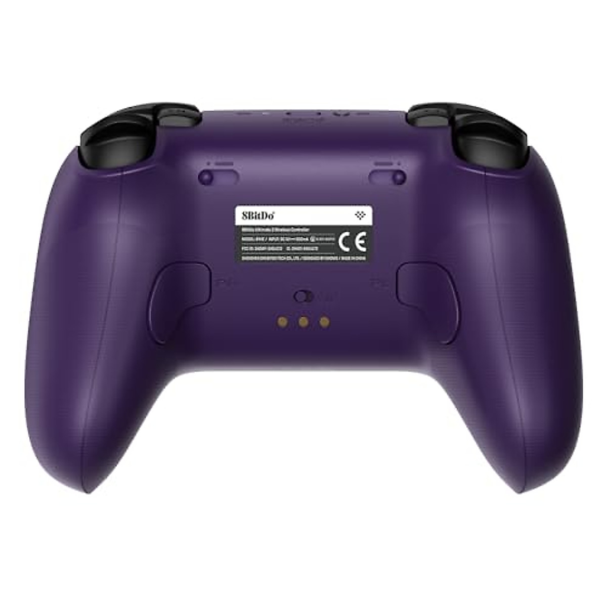 8BitDo Ultimate 2 Wireless Controller for Windows & Android, Gaming Controller with TMR Joysticks, Switchable Hall Effect/Tactile Triggers, RGB Fire Ring, 8Speed Wireless Tech, Purple
