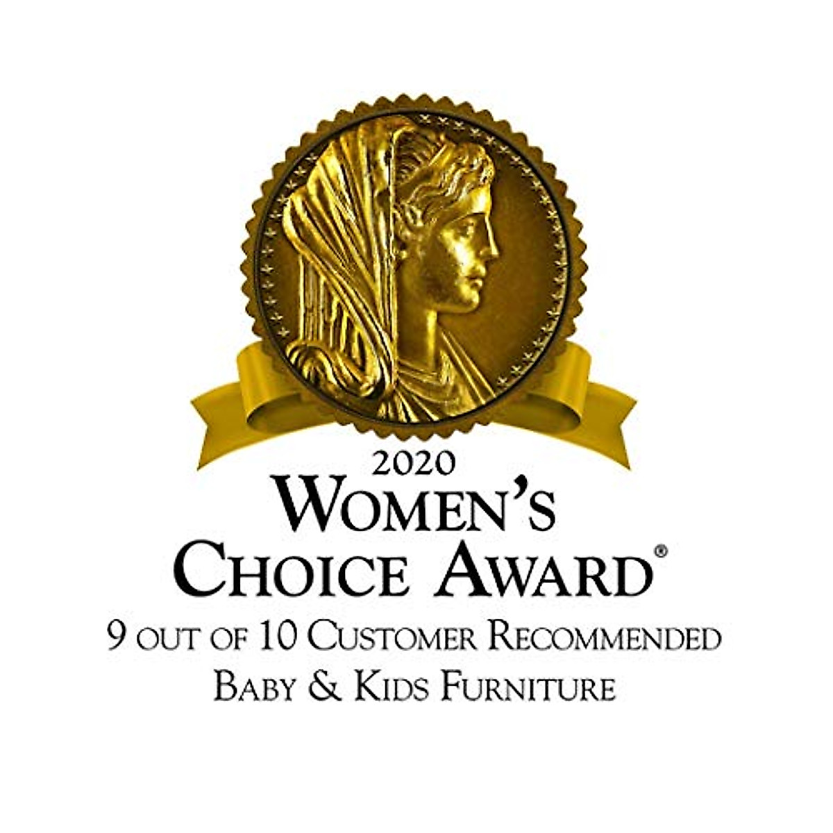 Storkcraft Crescent 4 Drawer Chest (White) – GREENGUARD Gold Certified, Dresser For Nursery, 4 Drawer Dresser, Kids Dresser, Nursery Dresser Drawer Organizer, Chest of Drawers