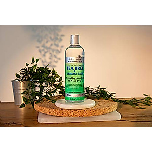 Renpure Advanced Lemon Sage Shampoo - Hydrating with Coconut Oil, Color Safe, Sulfate & Cruelty Free Dry Scalp Treatment for Anti Dandruff Hair