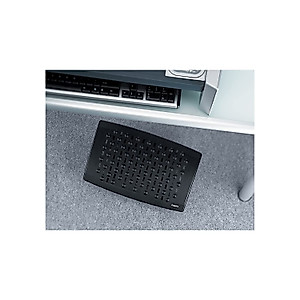 Fellowes 8030901 Footrest, Climate Control, 16-1/2-Inch x10-Inch x5-1/2-Inch , Black
