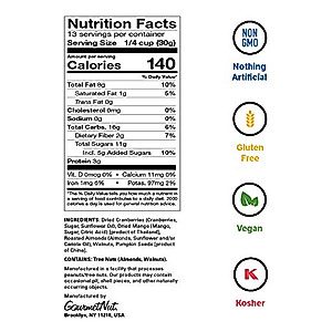 Power Up Trail Mix Gourmet Nut Bag, Mega Omega, 14 Ounce