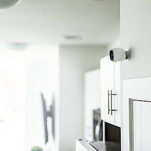 Arlo - Wireless Home Security | Night vision, Indoor/Outdoor, HD Video, Wall Mount | Includes Cloud Storage & Required Base Station | 1-Camera System (VMS3130)