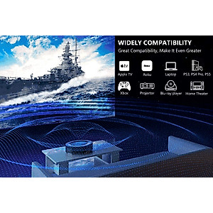 HDMI 2.1 Cable, Ultra High Speed 48Gbps 8K HDMI Cable 8ft, ARISEN 4K120 8K@60Hz Heavy Duty Braided HDMI Cord eARC HDR10 Compatible with RTX 3090 3080 PS5 4K TV Xbox Series X UHD TV Laptop