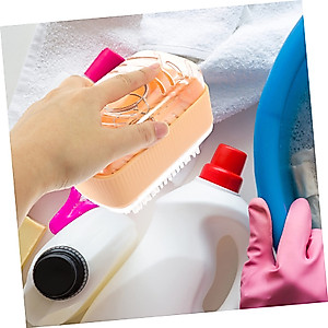 3pcs Box Soap Foaming Box Soap Dispenser with Roller Laundry Soap Dispenser Bathroom Soap Dish Kitchen Soap Dish Bar Soap Roller Soap Pp Brush Holder Multifunction Travel