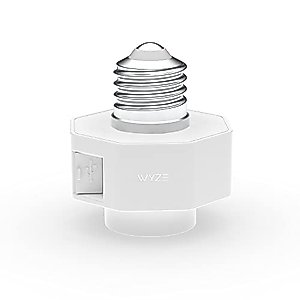 Wyze Lamp Socket Power Adapter for Wyze Cam v3 (v3 Camera Sold Separately)