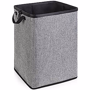 SNIGJAT 70L Clothes Laundry Hamper for Bedroom with Removable Liner, Lightweight Dirty Clothes College Hamper Collapsible for Small Space, Sturdy Laundry Basket with Handles for Bathroom Closet